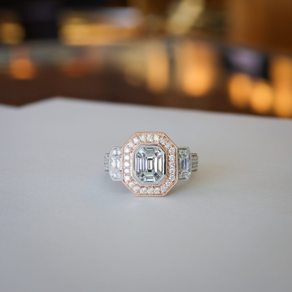 Diamond Cocktail Ring - Watson Workshop