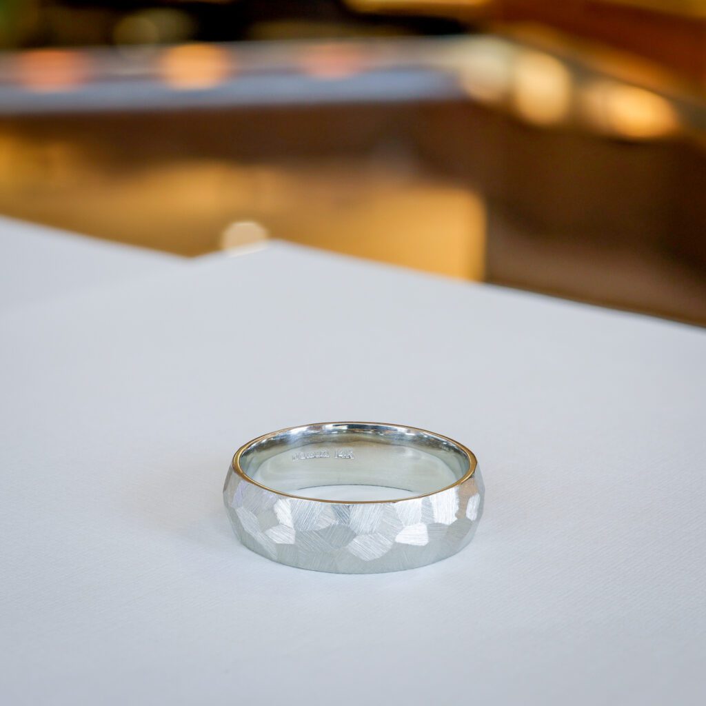 Watson Workshop Facet Dome Gold Band - Watson Workshop