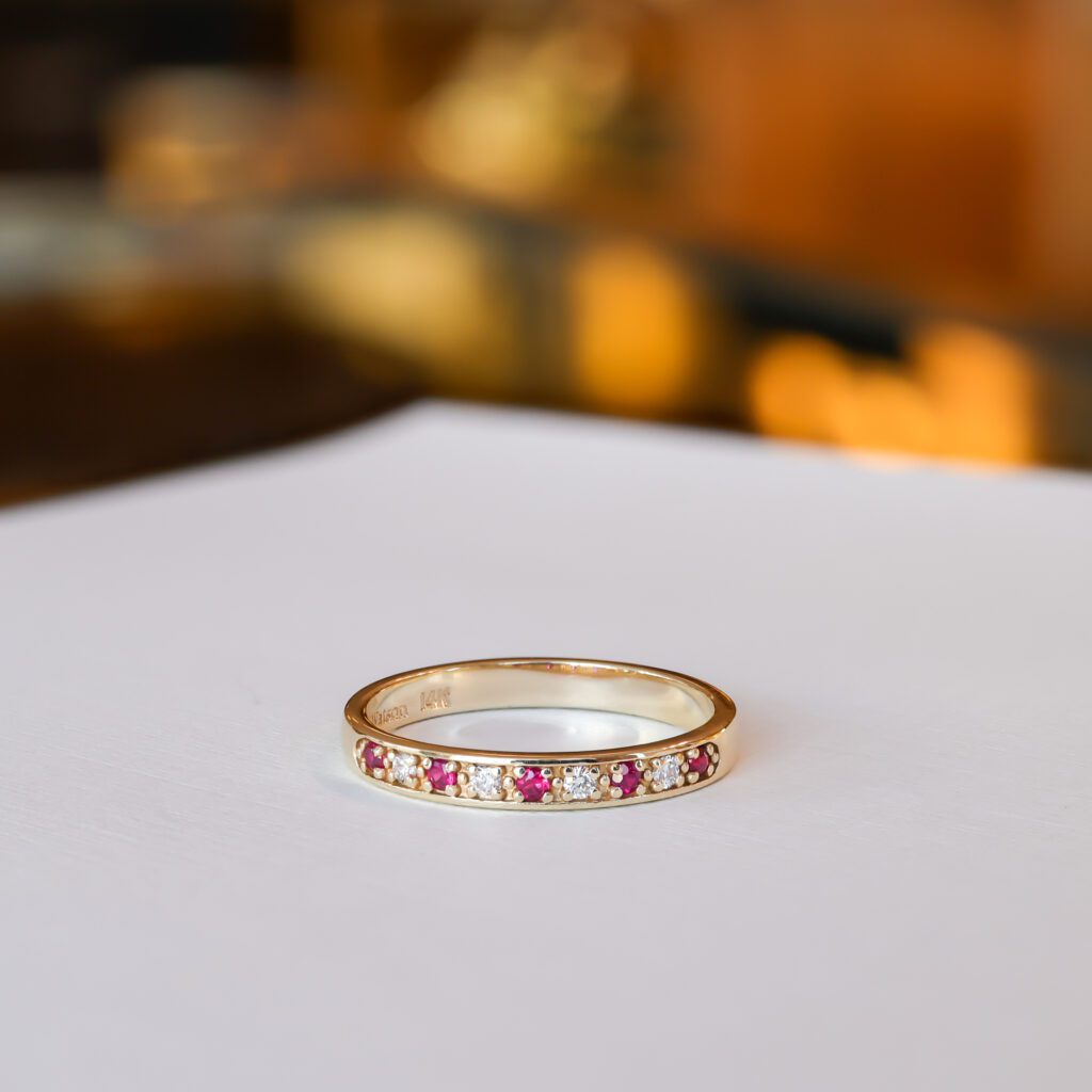 Watson Workshop "Margo" Diamond and Ruby Stacker Band (SOLD, but we ...