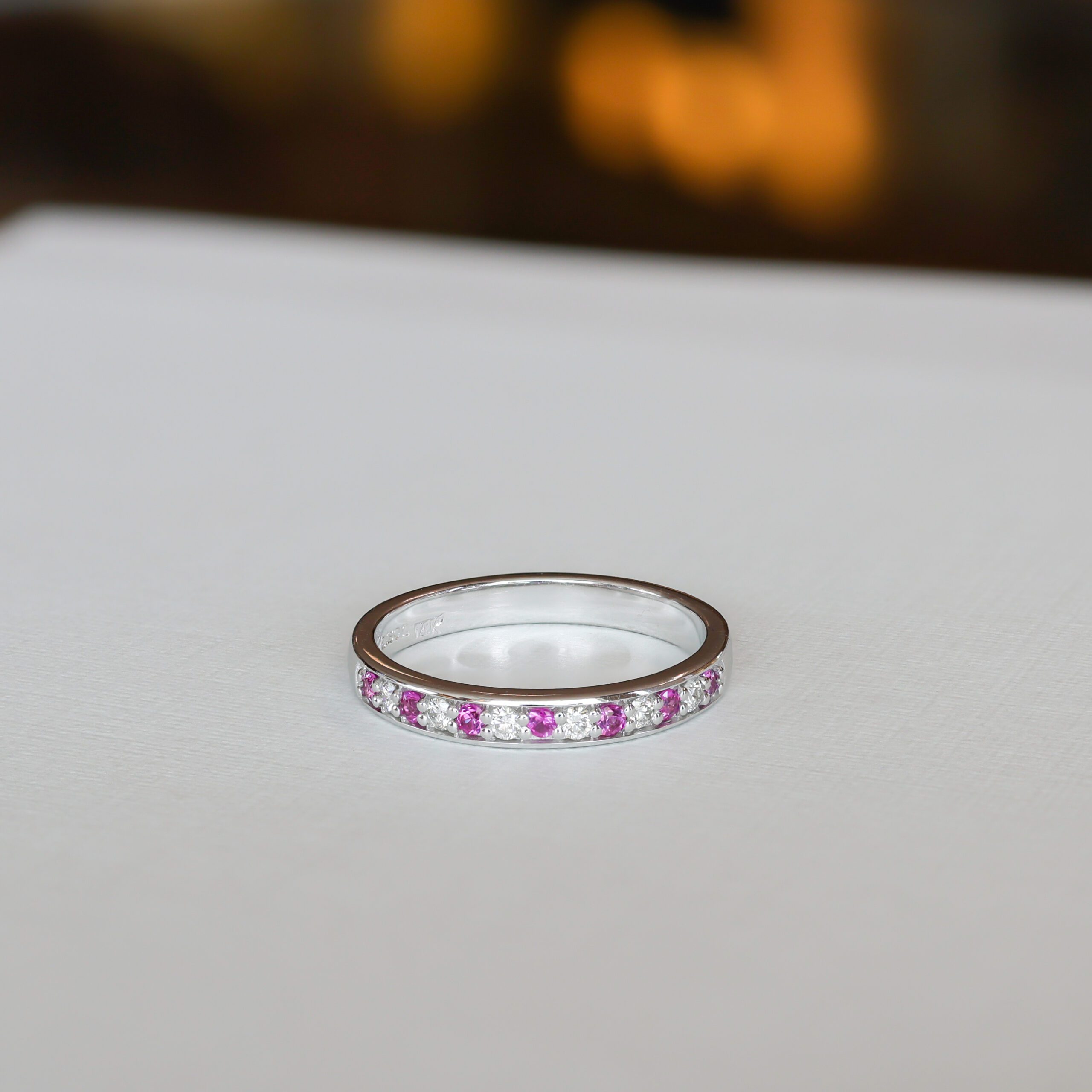 Watson Workshop Diamond and Pink Sapphire Ring - Watson Workshop